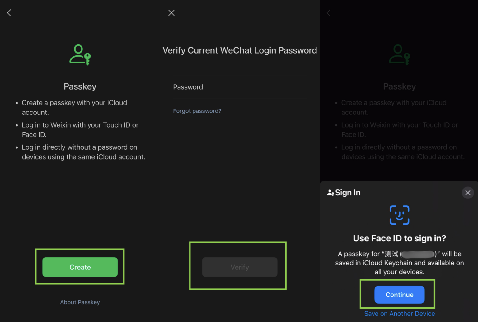 iOS Passkey is Here! A Simpler, Safer Way to Secure Your WeChat Account | WeChat Blog: Chatterbox