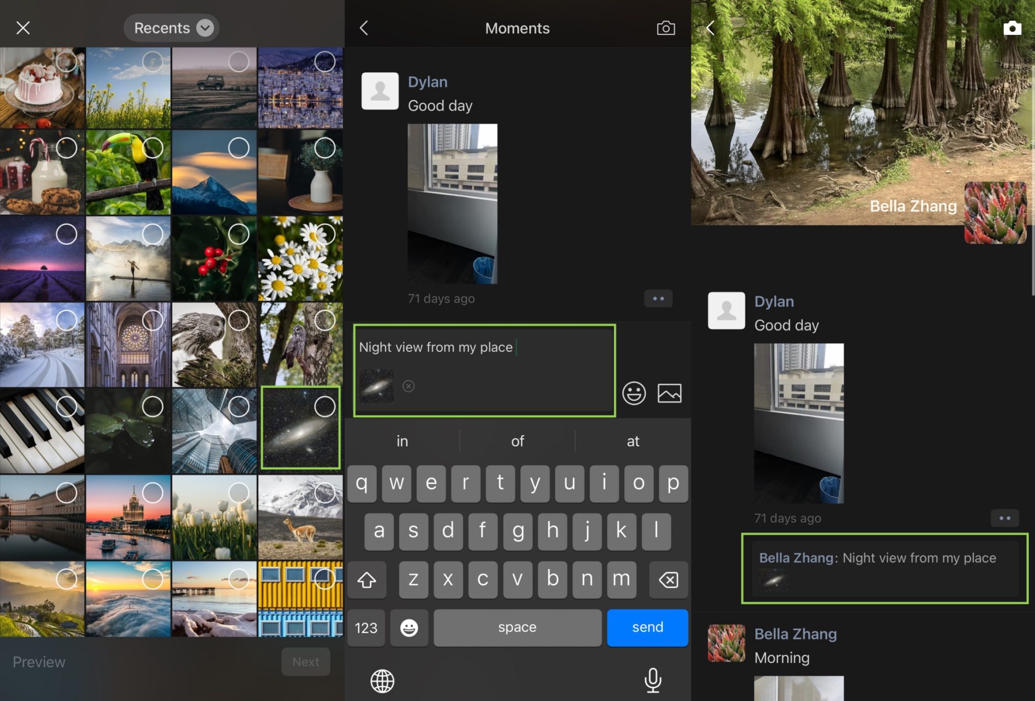 WeChat Moments: Now You Can Comment with Pictures! | WeChat Blog ...